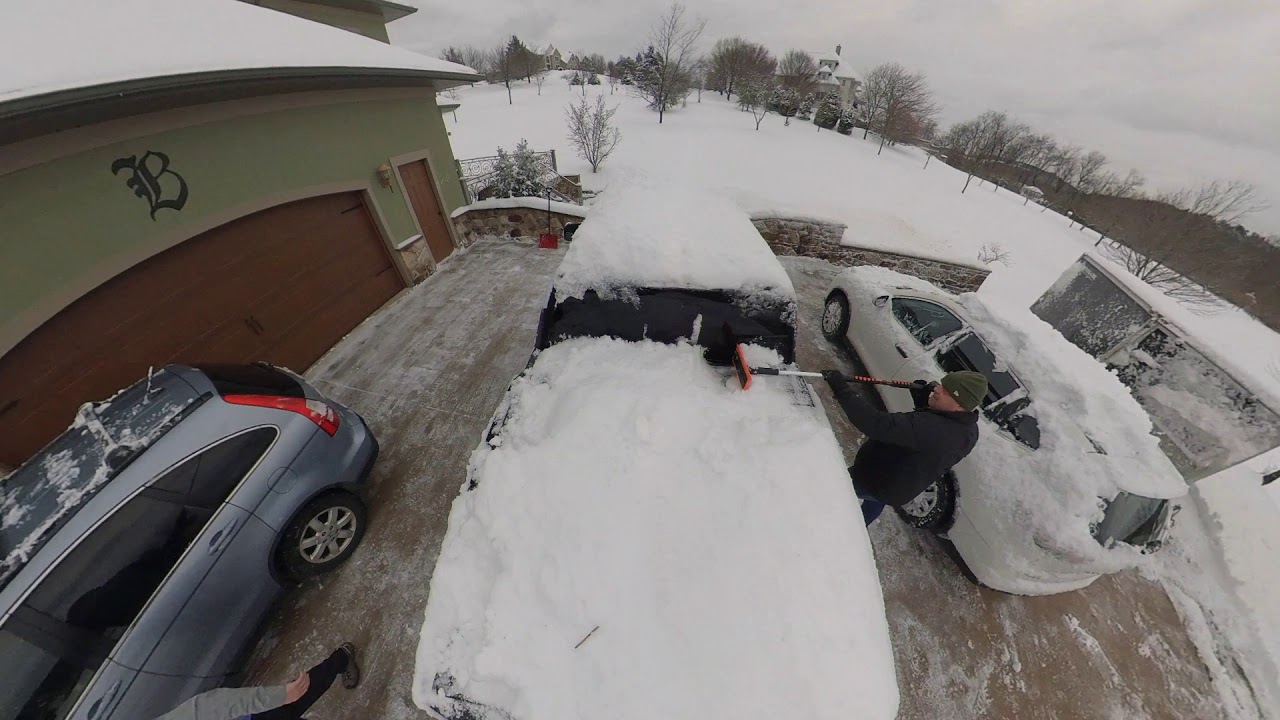 Williamsport -01-2018 - Superstorm Harper - Insta 360 One X - YouTube