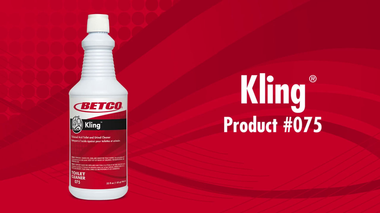 Betco Kling Toilet Bowl Cleaner - YouTube