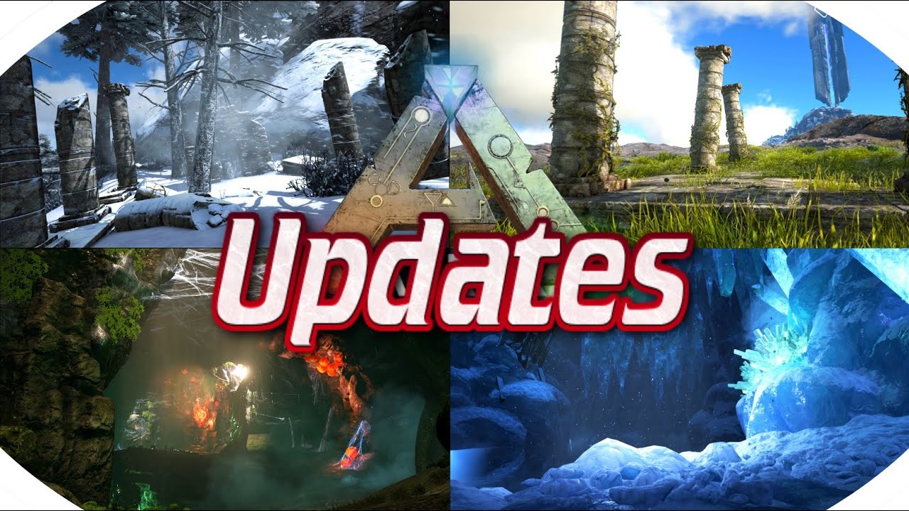 ARK: Survival Evolved UPDATE - Ruins, Ice Cave, New BOSS ARENA (ARK ...