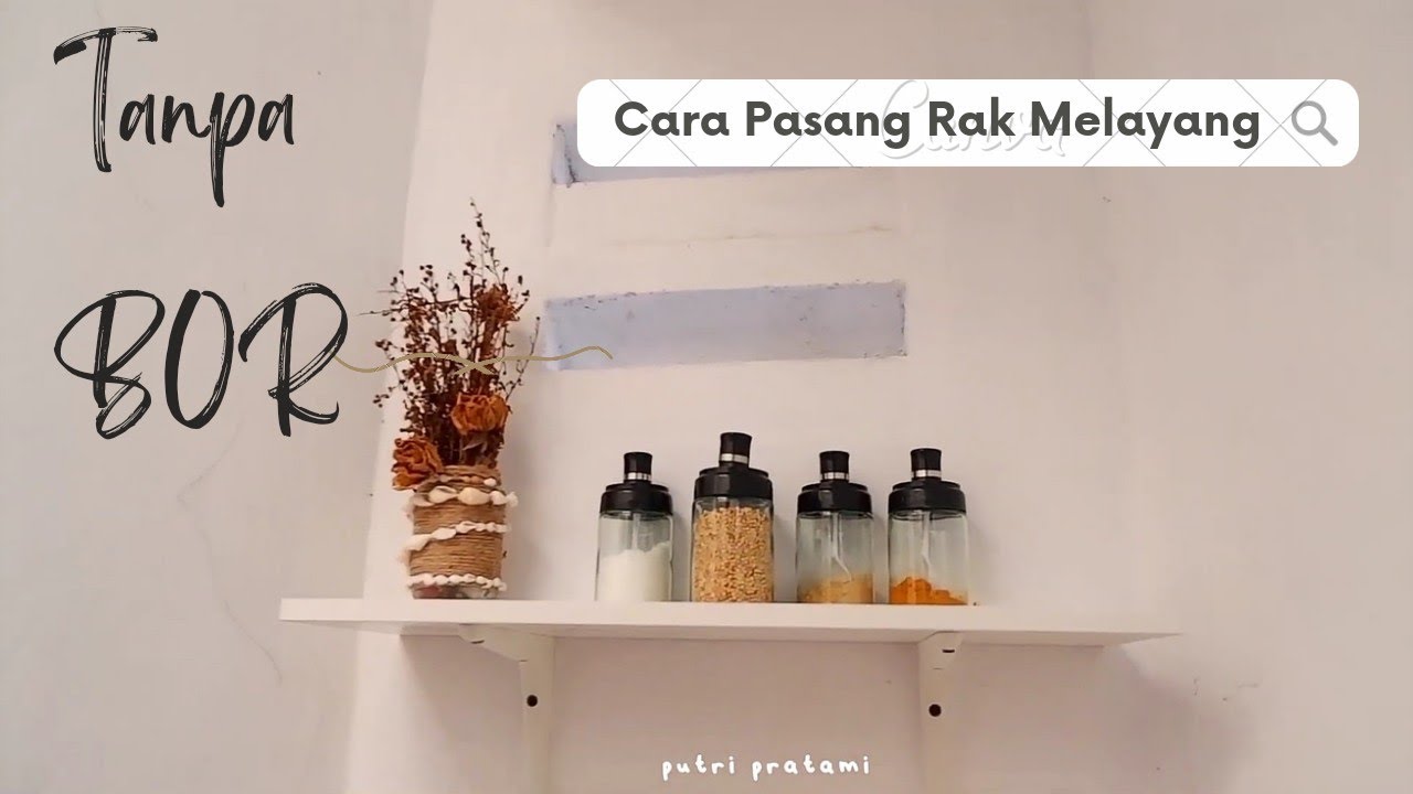 TERNYATA MUDAH CARA PASANG AMBALAN DI DINDING TANPA BOR CUMA PAKAI PAKU ...