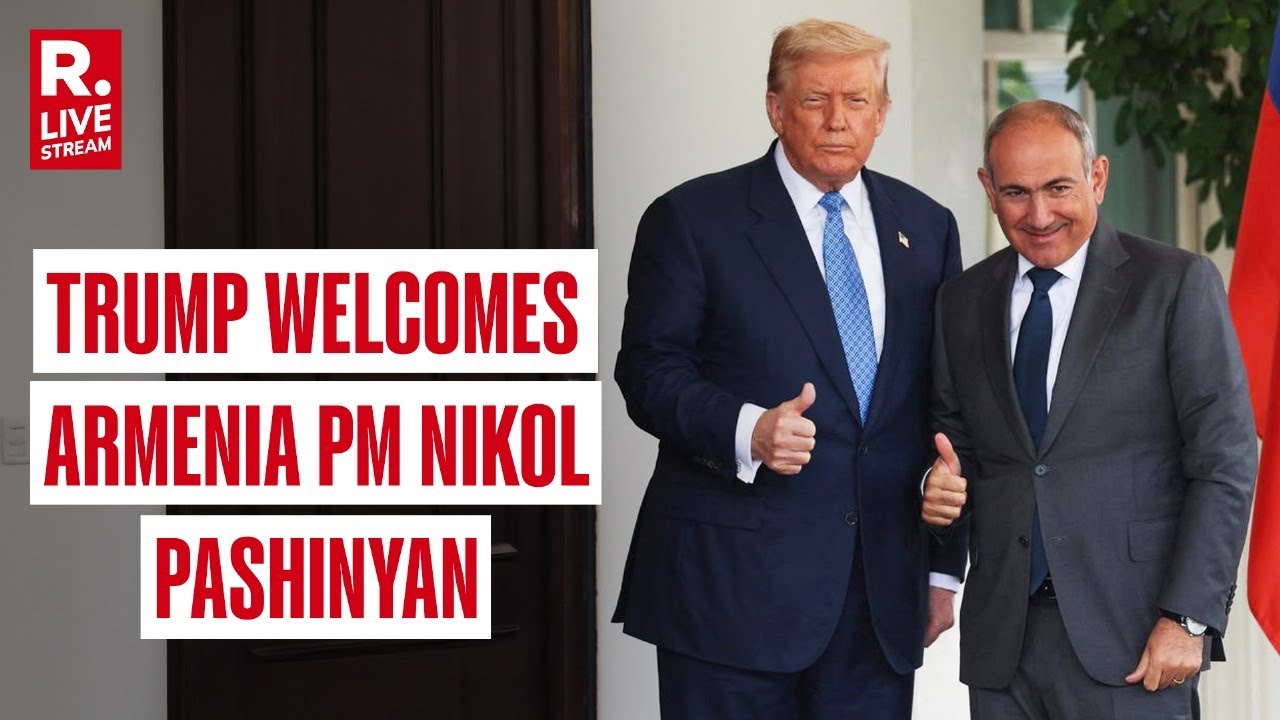 US News LIVE: US President Trump Welcomes Armenia PM Nikol Pashinyan At ...