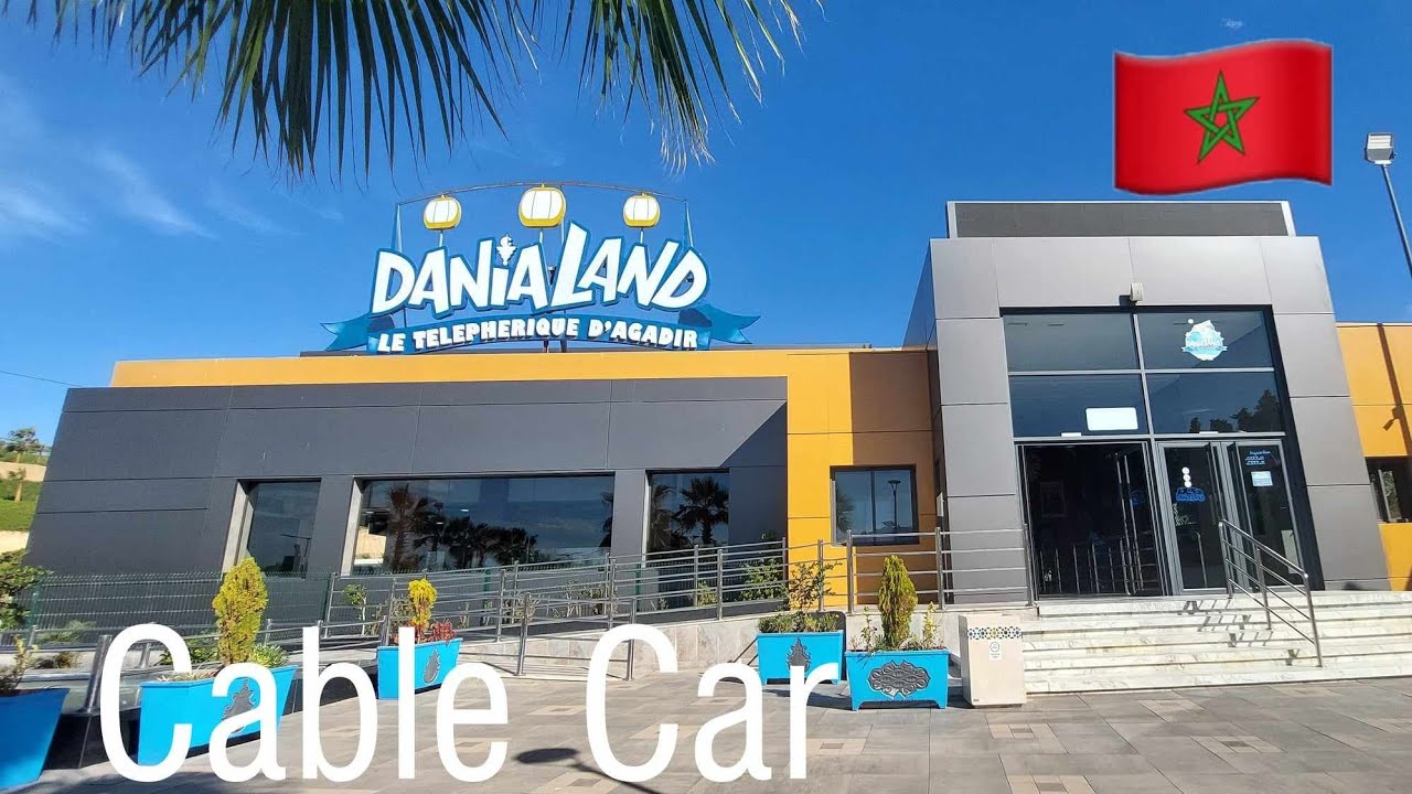 Cable car in Agadir Morocco 🇲🇦 - YouTube