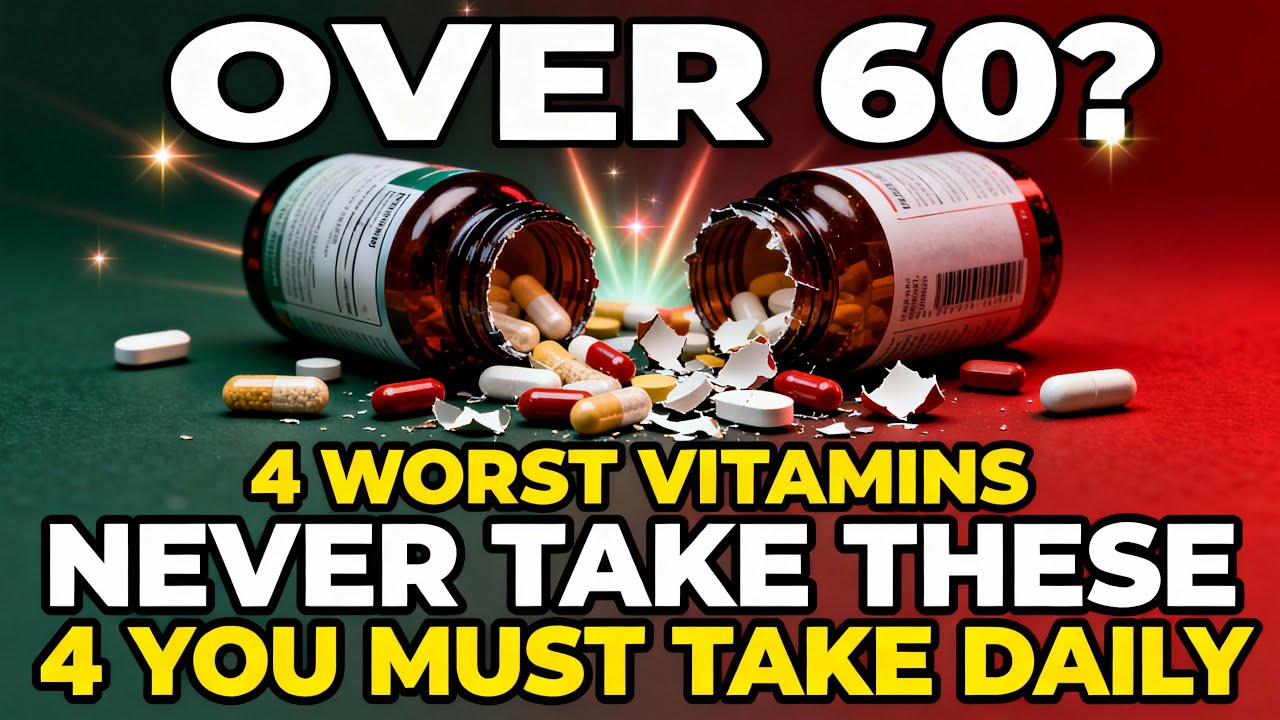 Over 60? The 4 Worst Vitamins to Avoid and the 4 You Should Take Every ...