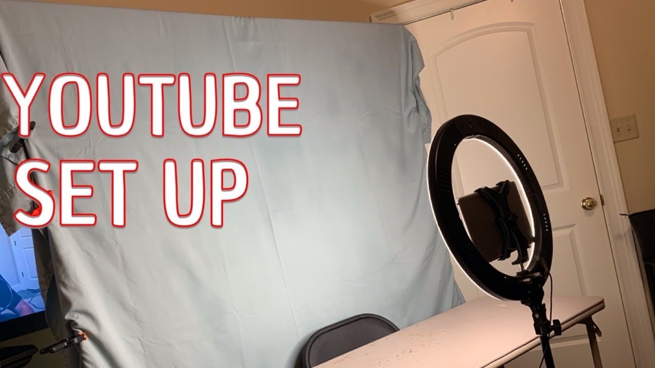 My YouTube Set Up As A Small Youtuber! - YouTube