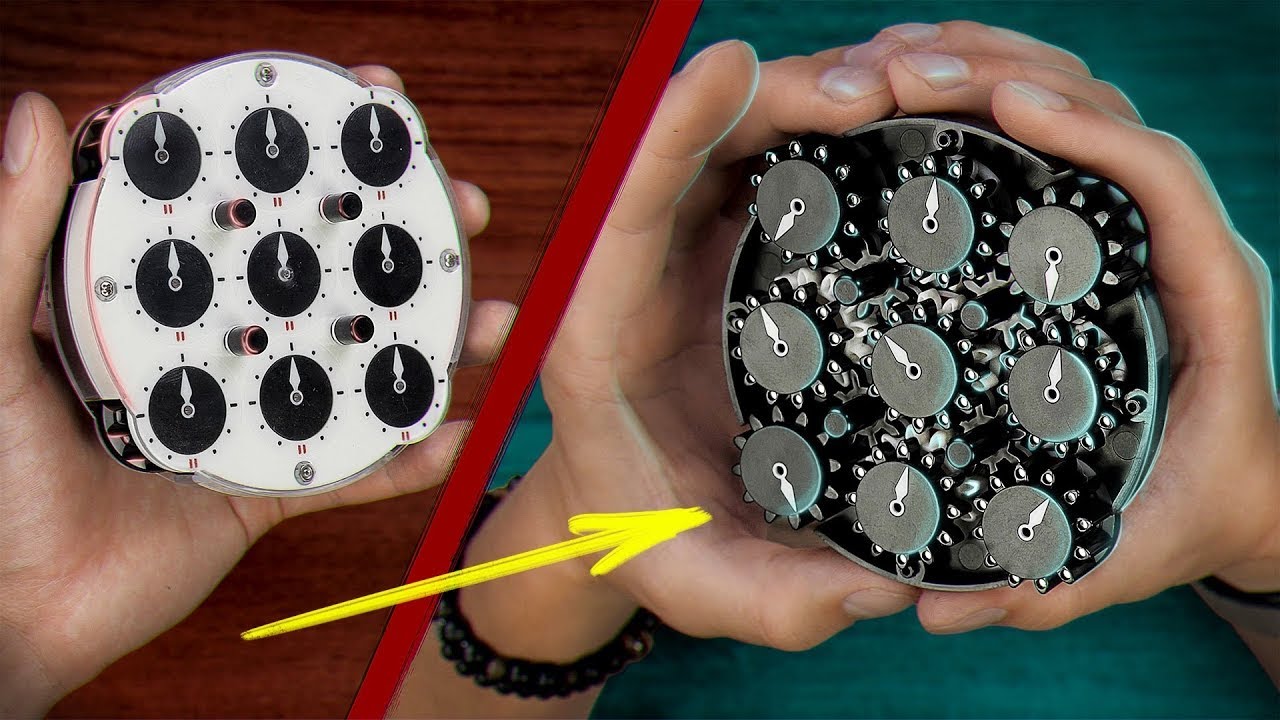 What is inside modern puzzles? The most advanced CLOCK puzzle - YouTube