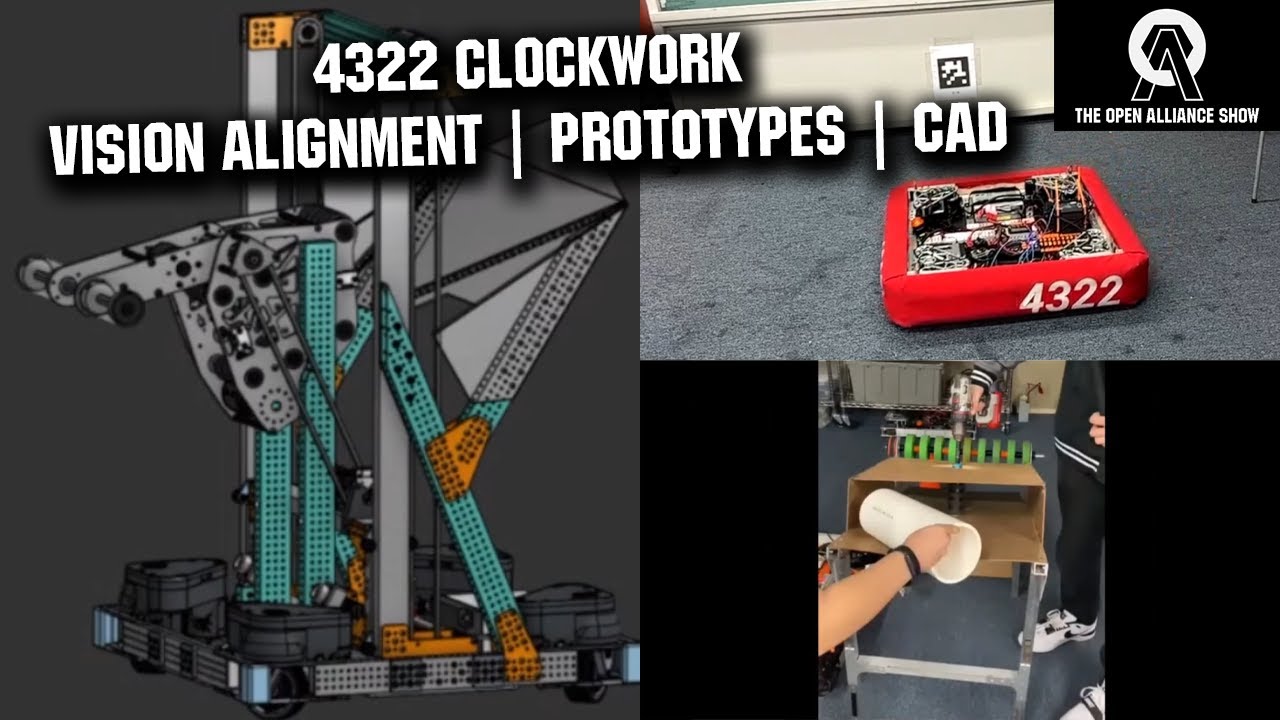 (Ad Free) 4322 Clockwork | Vision Alignment | Prototypes & CAD | FRC ...