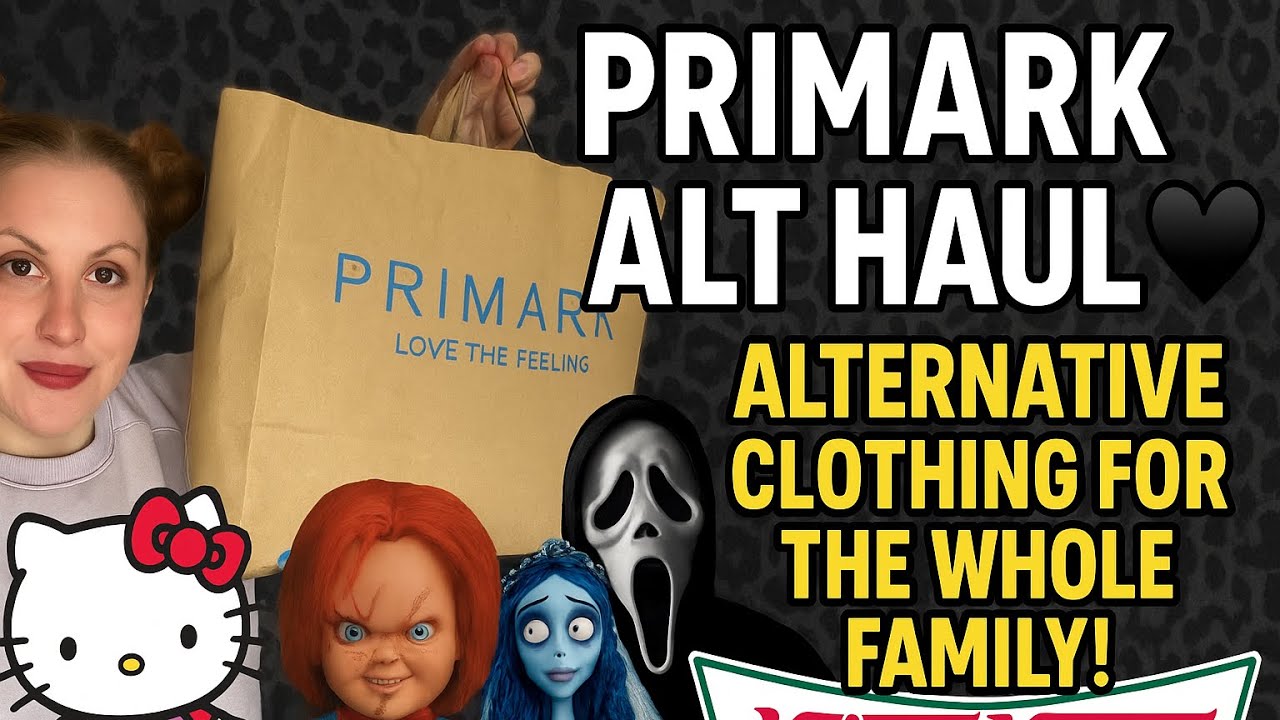 Primark ALT Haul 🖤 Alternative Clothing + Accessories for the Whole ...