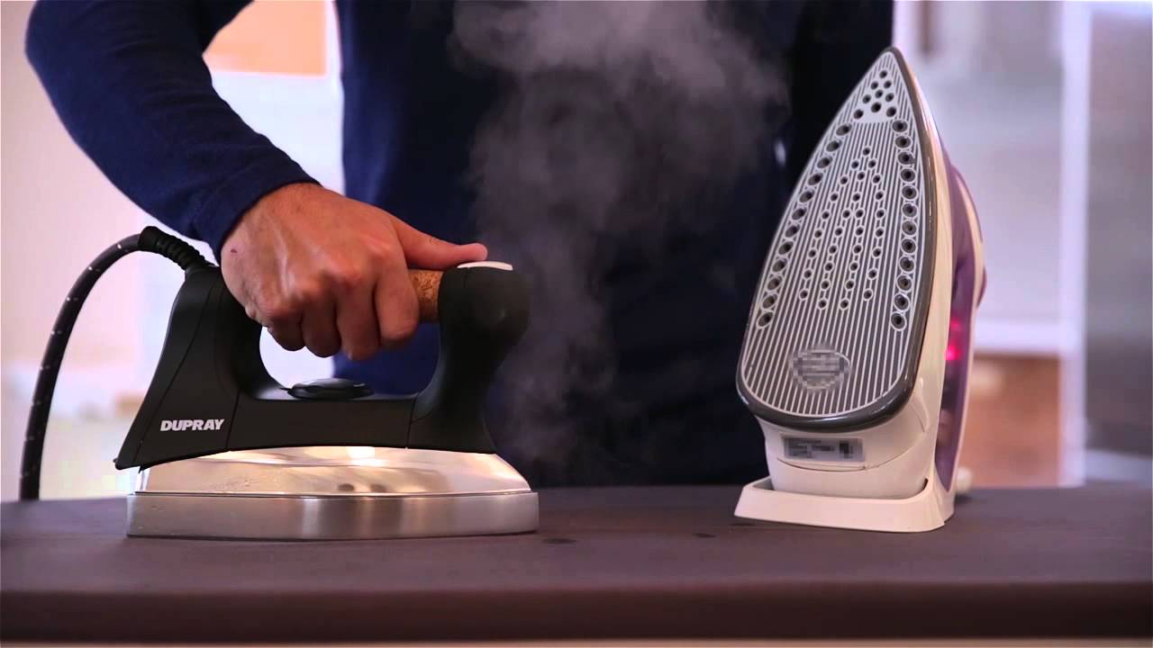 Dupray SteamIron™ vs. Traditional Irons - YouTube