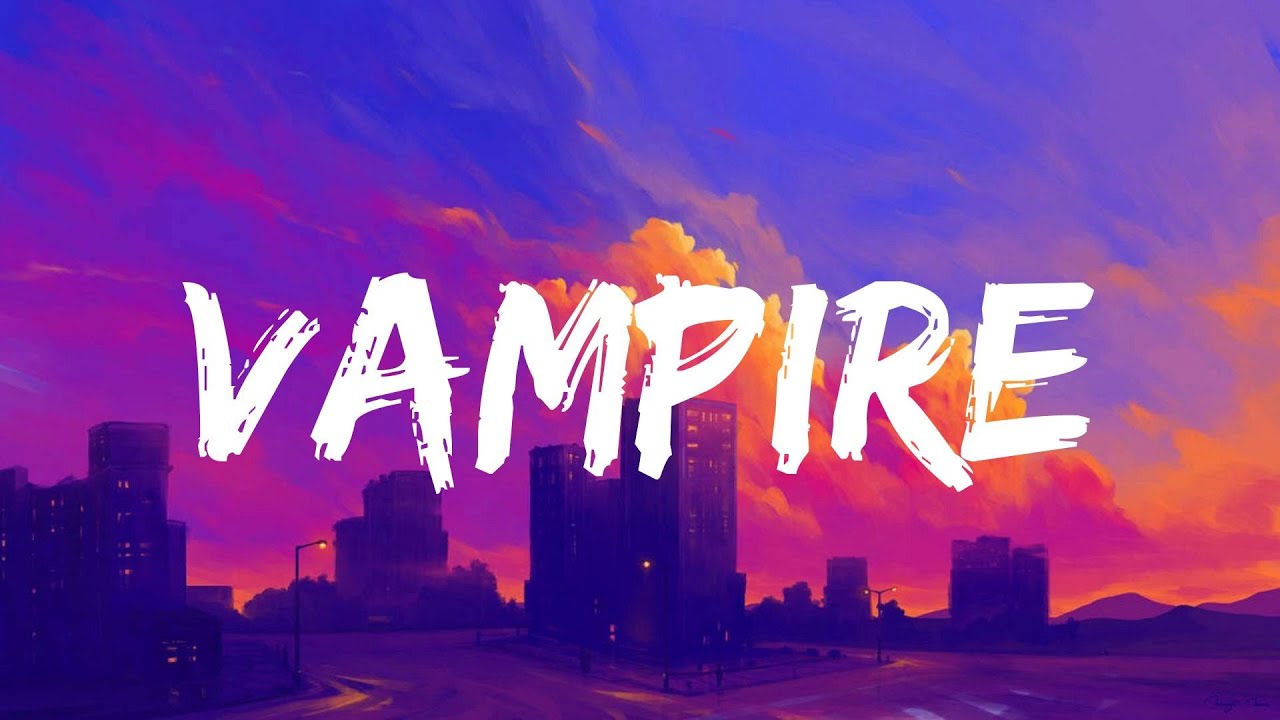 Olivia Rodrigo - vampire (Lyric video) - YouTube