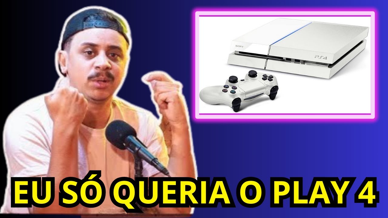 FELIPE MOSK E O PLAYSTATION 4 BRANCO - YouTube