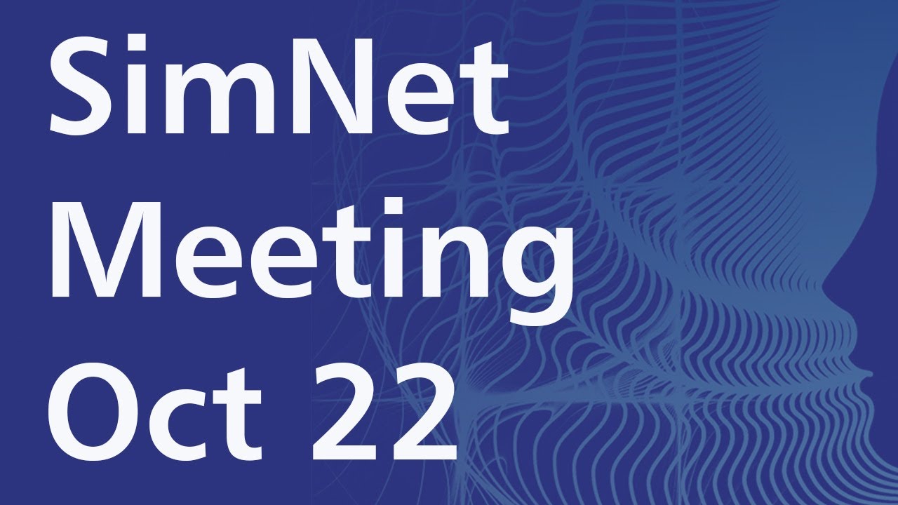 SIMNET MEETING OCTOBER 2022 - YouTube