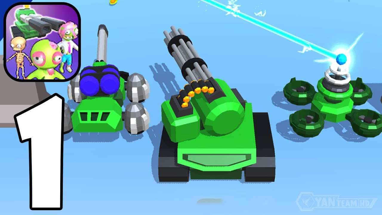 TANK VS ZOMBIES - Gameplay Part 1 Tutorials beat Zombies (Android,iOS ...