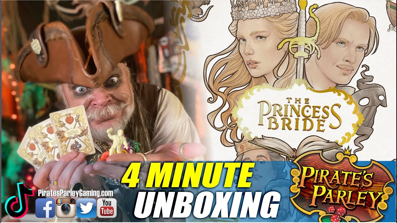 The Princess Bride Adventure Book Game PIRATE UNBOXING! - YouTube