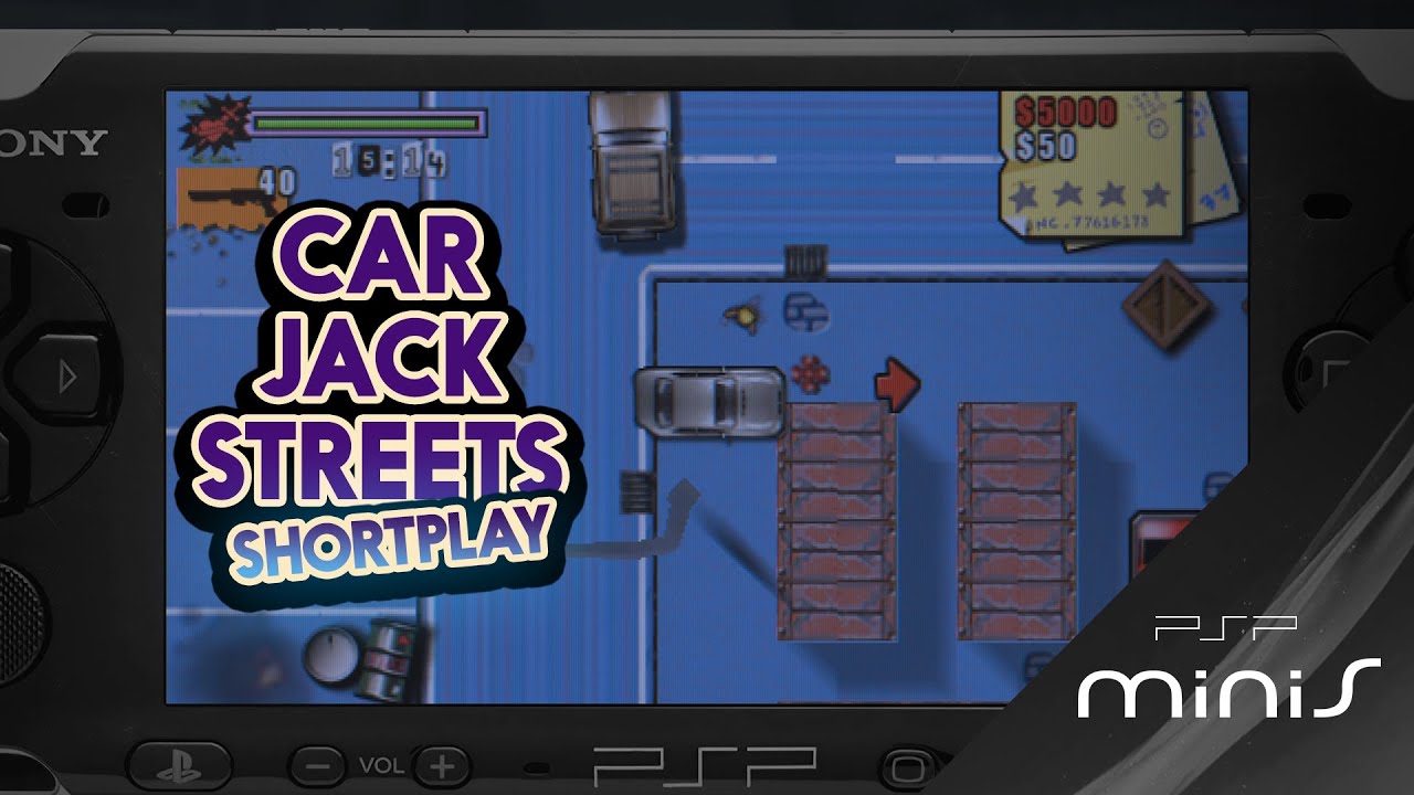 Car Jack Streets - GTA Rip-Off? | 2010 | PSP Minis - YouTube