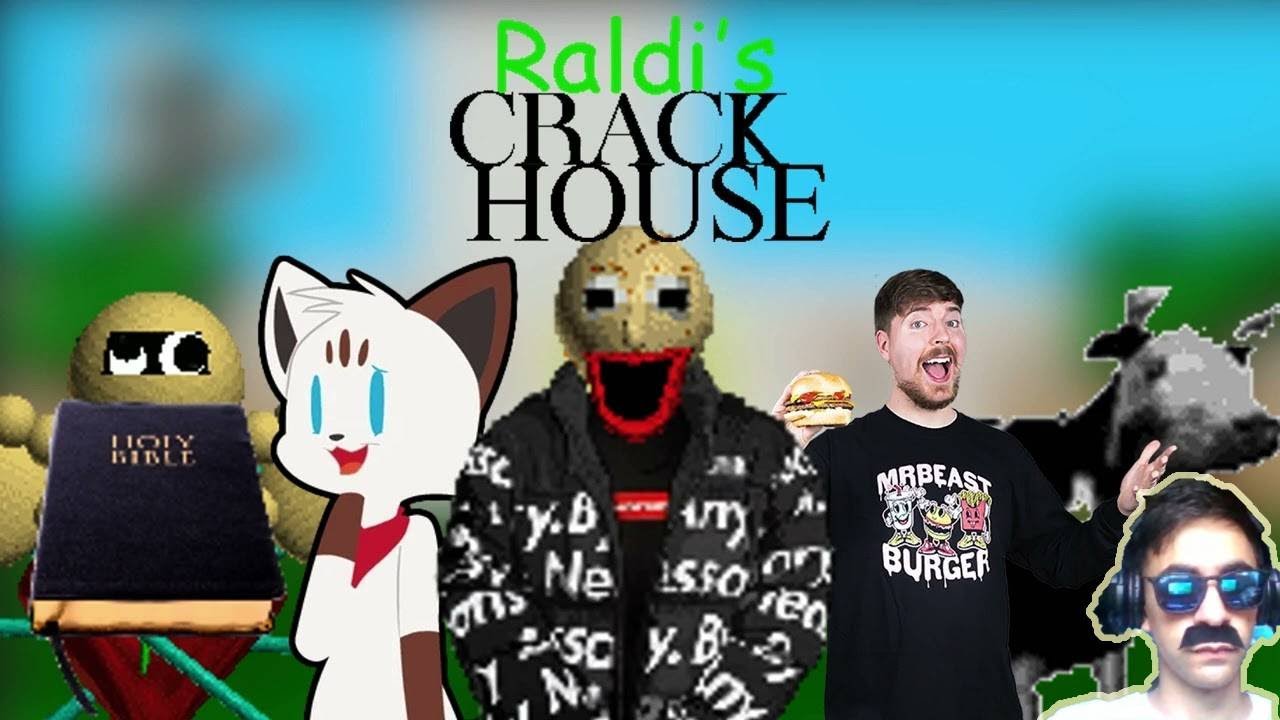 Muchos memes y risas con este mod - raldi's crackhouse - YouTube
