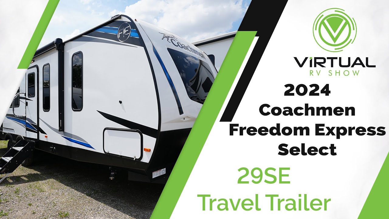 2024 Freedom Express Select 29SE Travel Trailer Walk-Through - YouTube