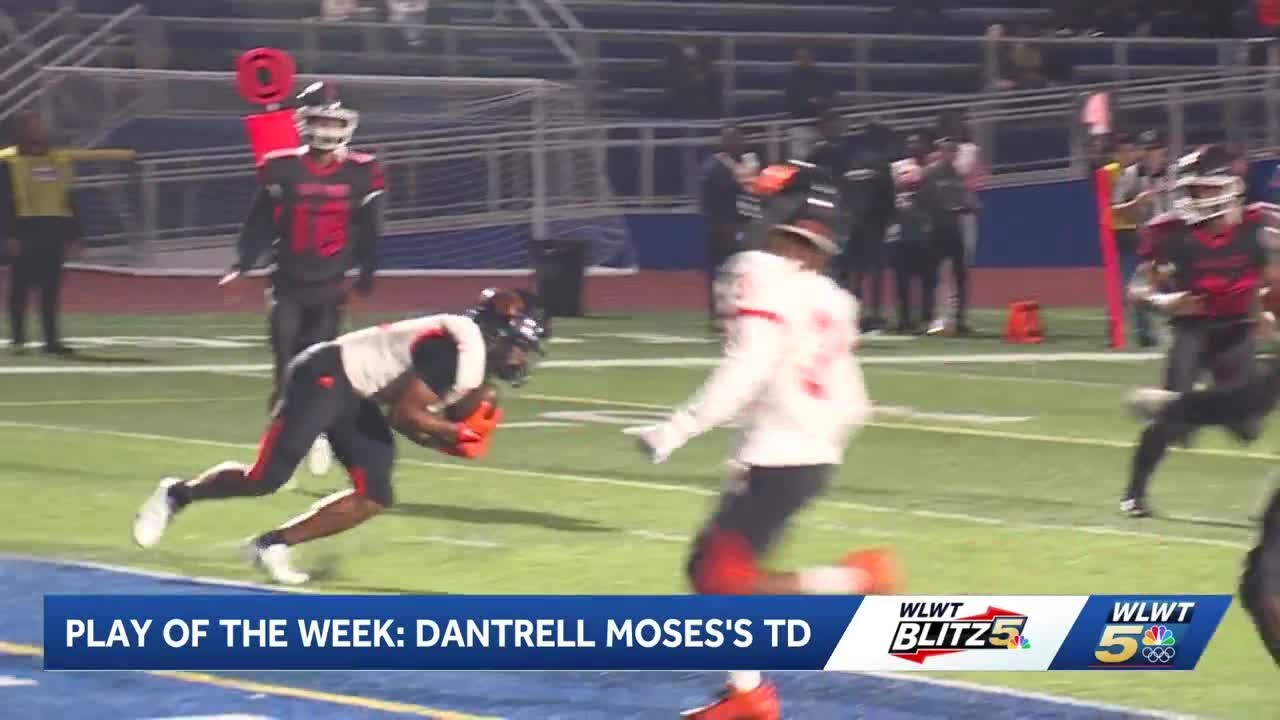 Big Play of the Week: Withrow's Dantrell Moses catches touchdown - YouTube
