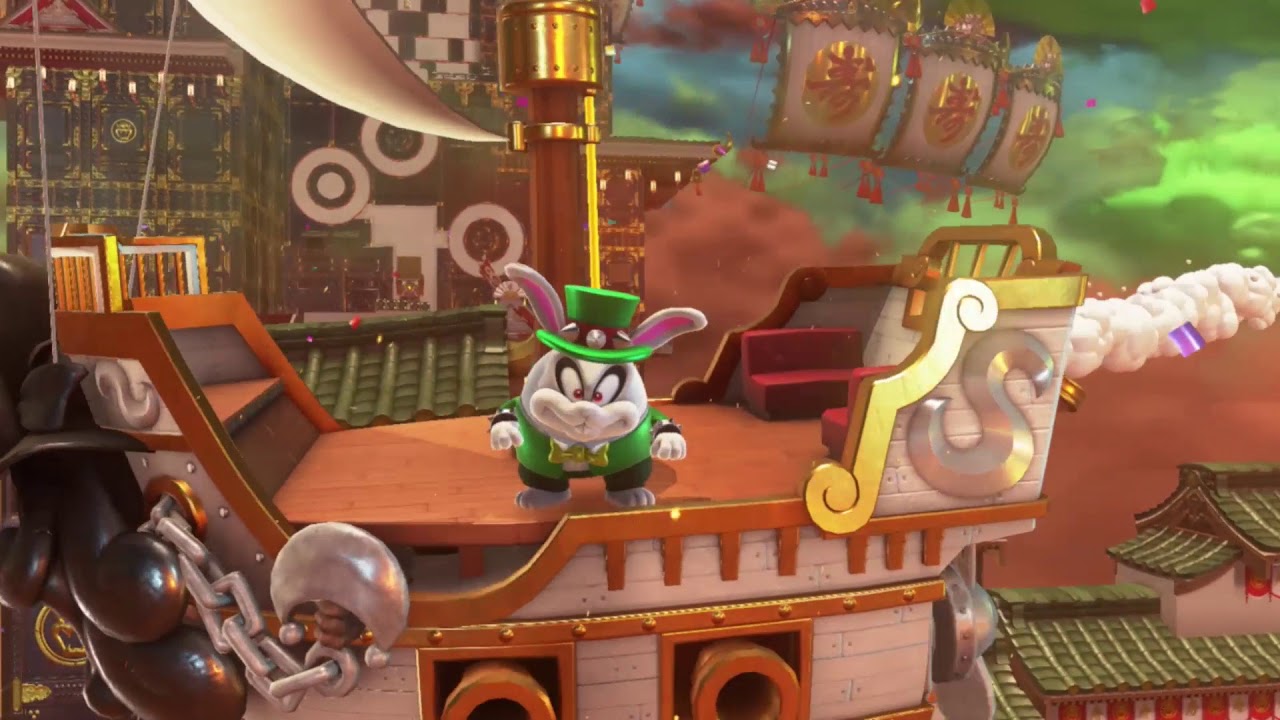 Super Mario Odyssey Gameplay: Bowsers Kingdom - Big Broodal Battle ...