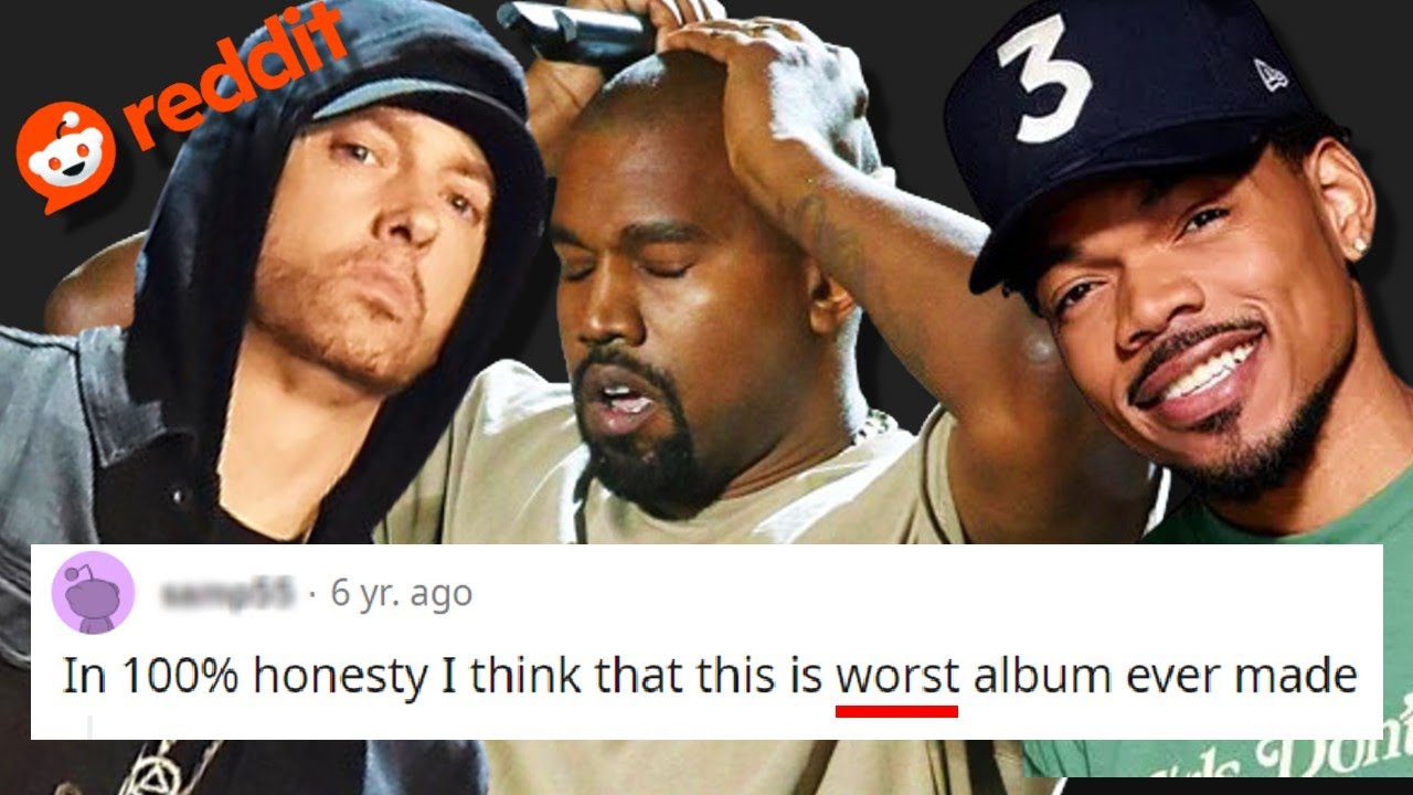 How Did Music Reddit REACT To The WORST Rap Albums? - YouTube