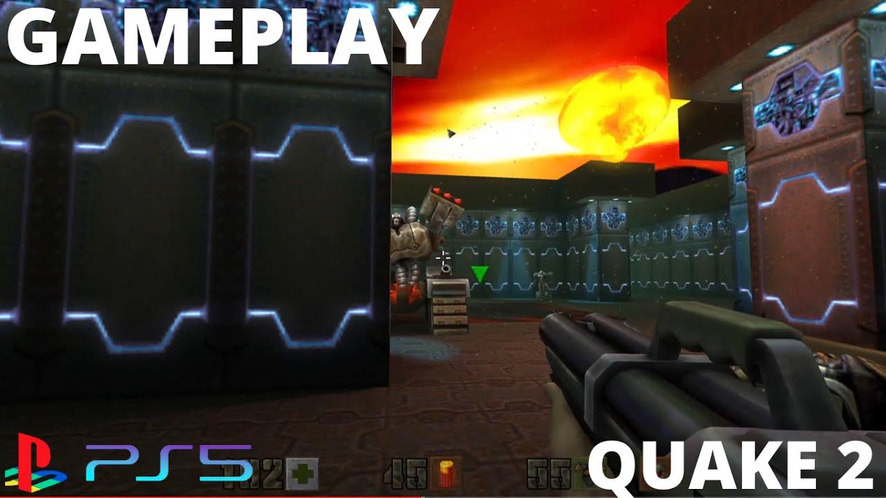 QUAKE 2 [PS5] GAMEPLAY - YouTube