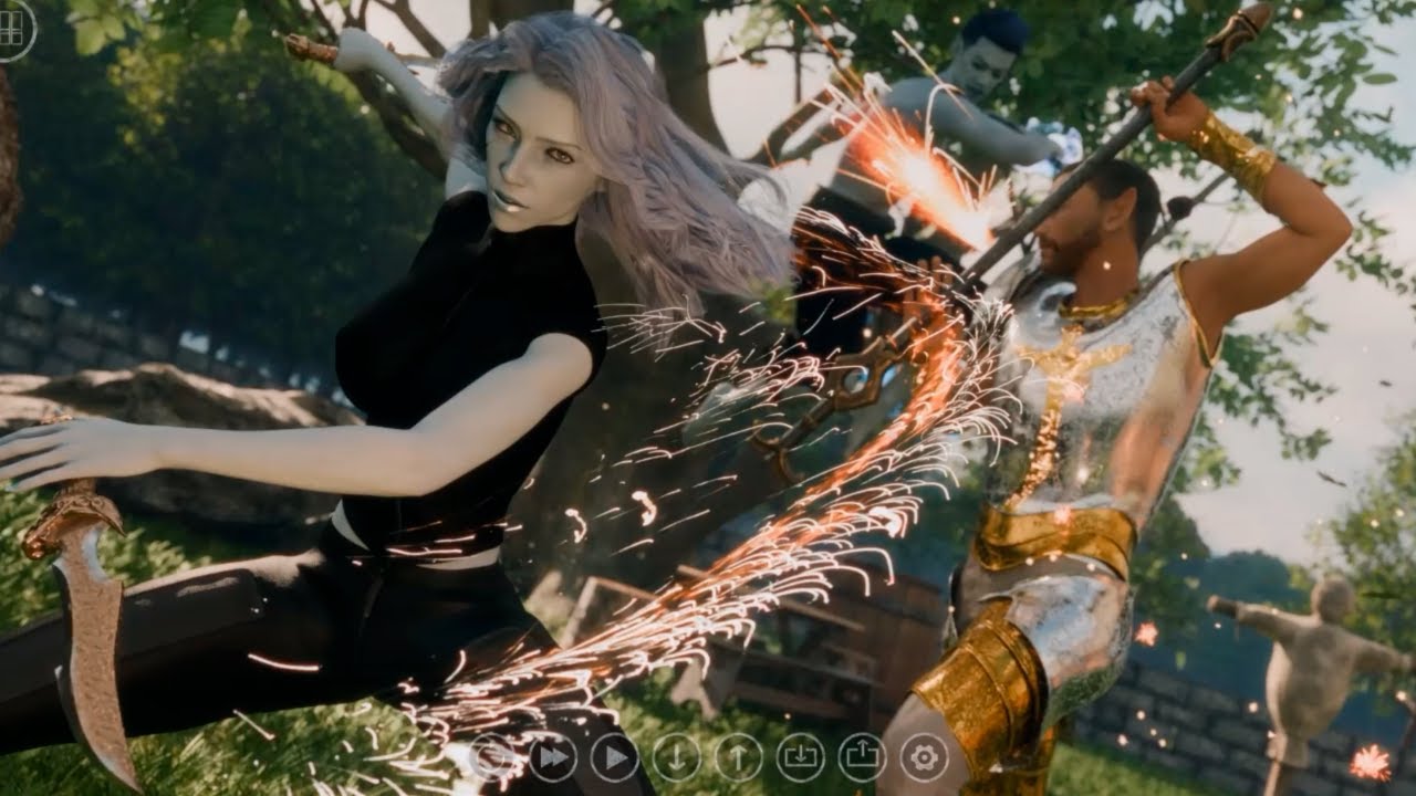 The Seven Realms : High Lathion. Fight : Unknown & GMCroft Team - YouTube