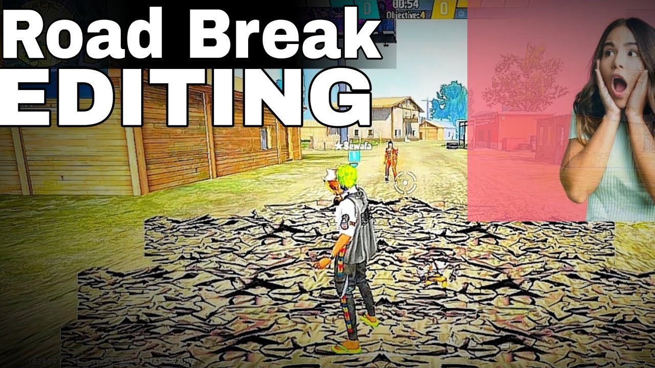 ROAD BREAK FREE FIRE VIDEO EDITING 💞🥺🙏🏻 Trending free fire vidoe ...