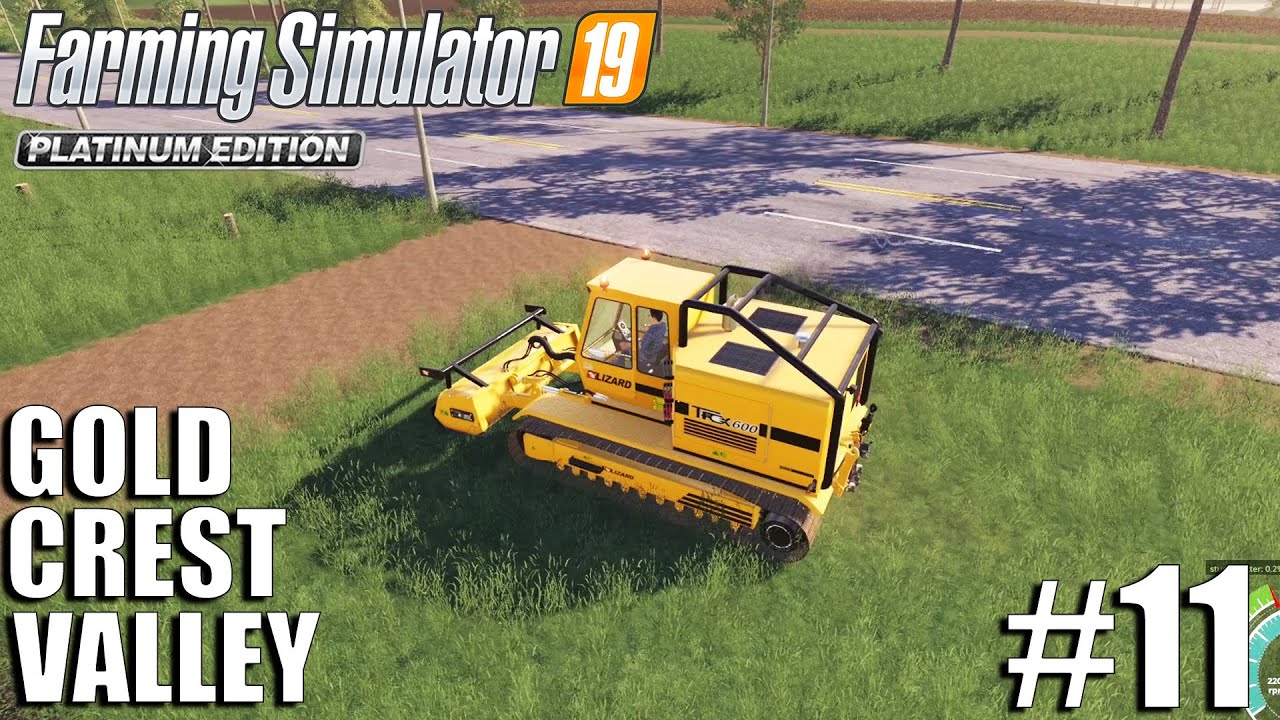 Creating a New Field | Gold Crest Valley | Timelapse #11 | fs19 ...