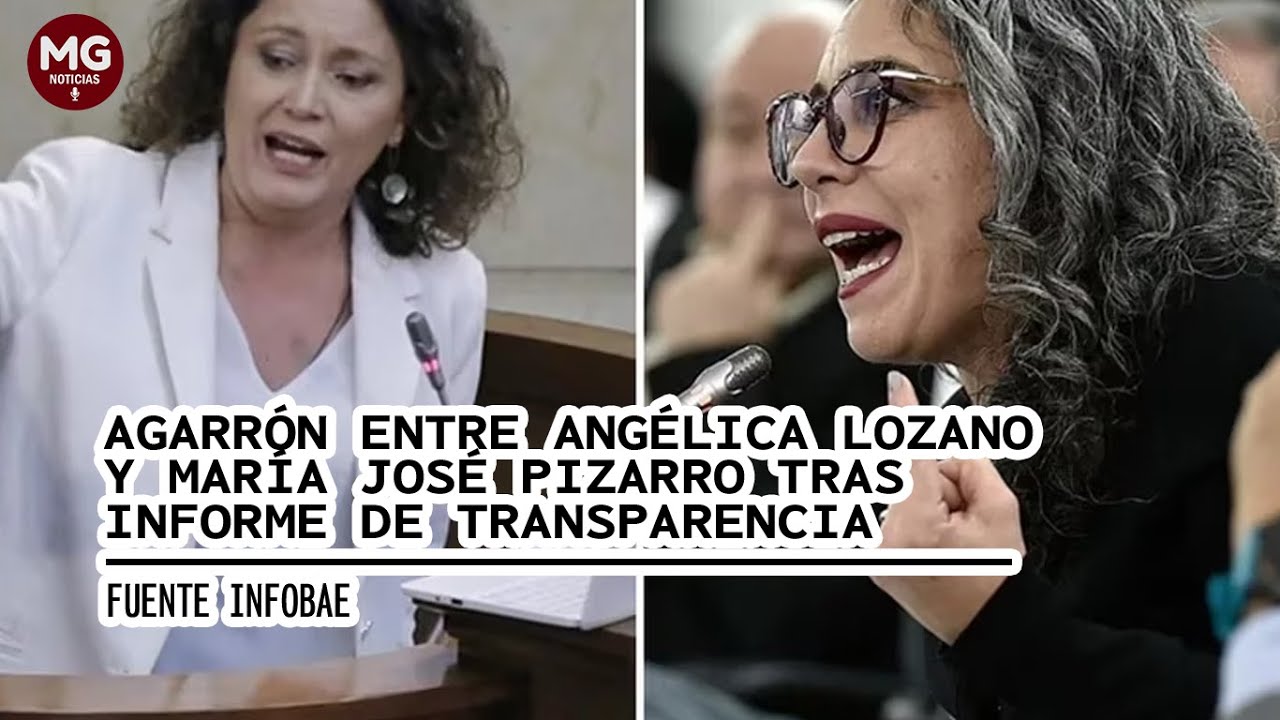 🔴 FUERTE AGARRÓN ENTRE ANGÉLICA LOZANO Y MARIA JOSÉ PIZARRO POR INFORMA ...