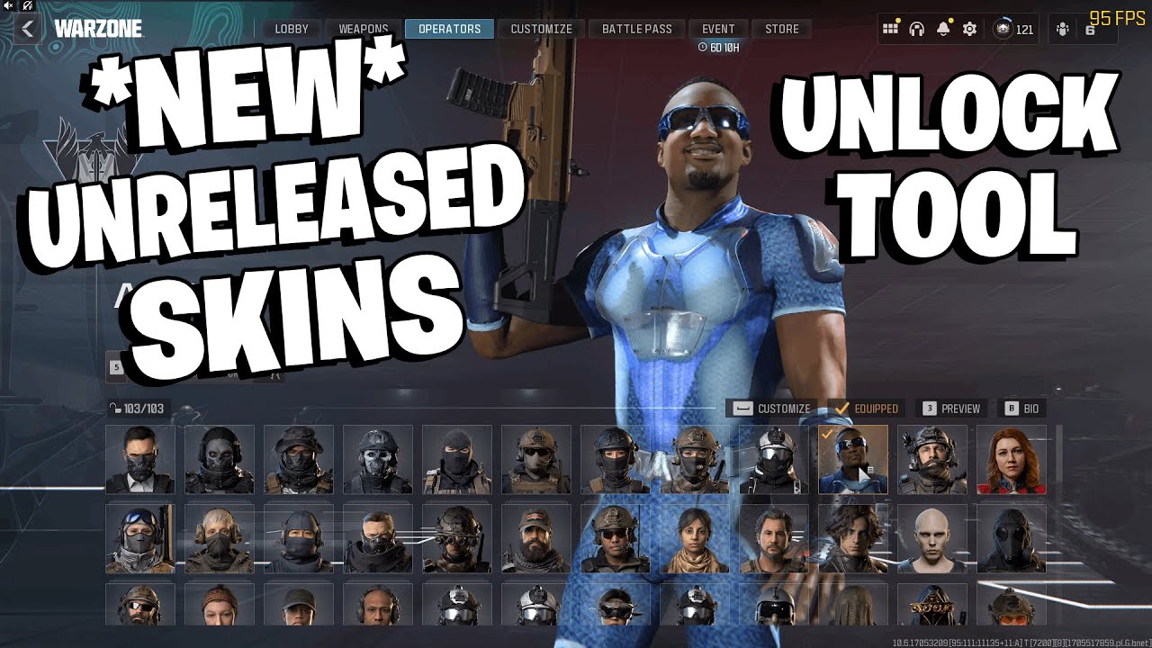 ALL *UNRELEASED* MW3 UNLOCK ALL TOOL S5 Reloaded Operators & Bundles ...
