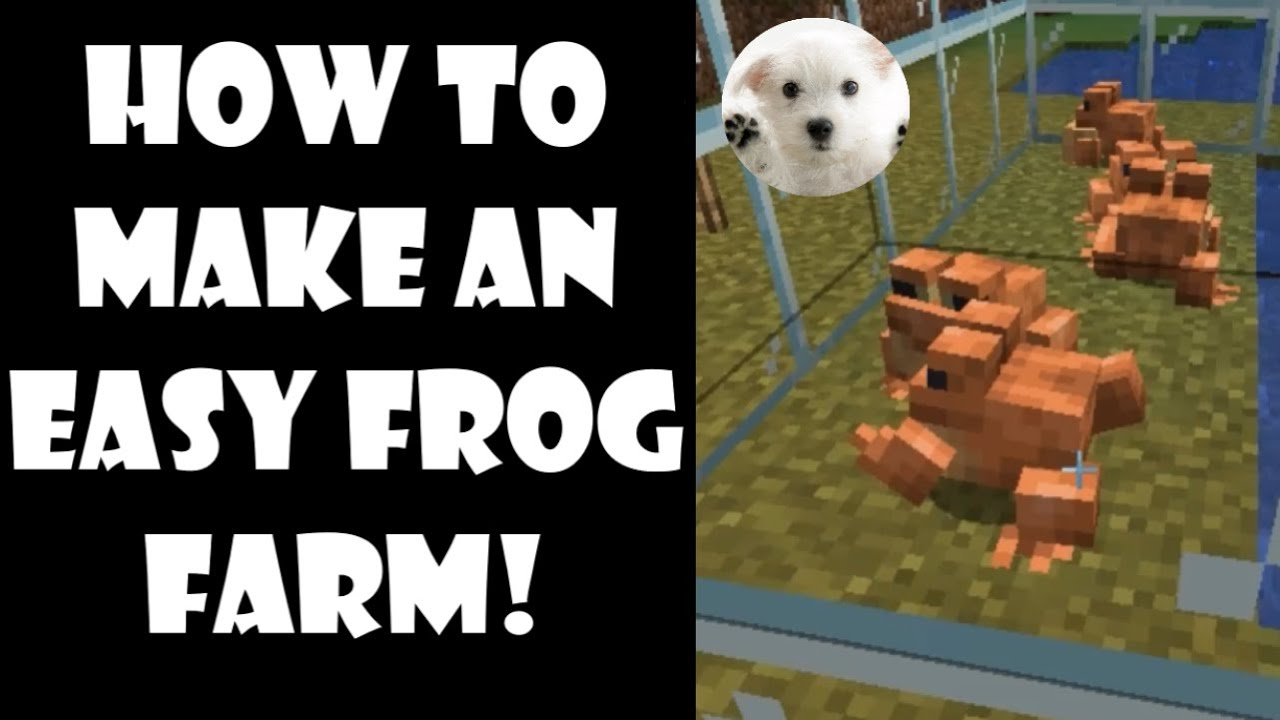 Frog farm minecraft - YouTube