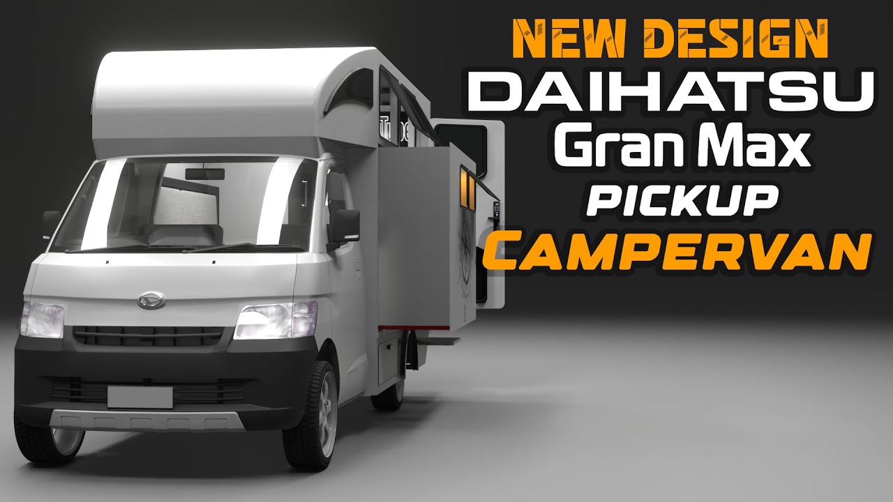 Grandmax Pickup Campervan 2023 - YouTube