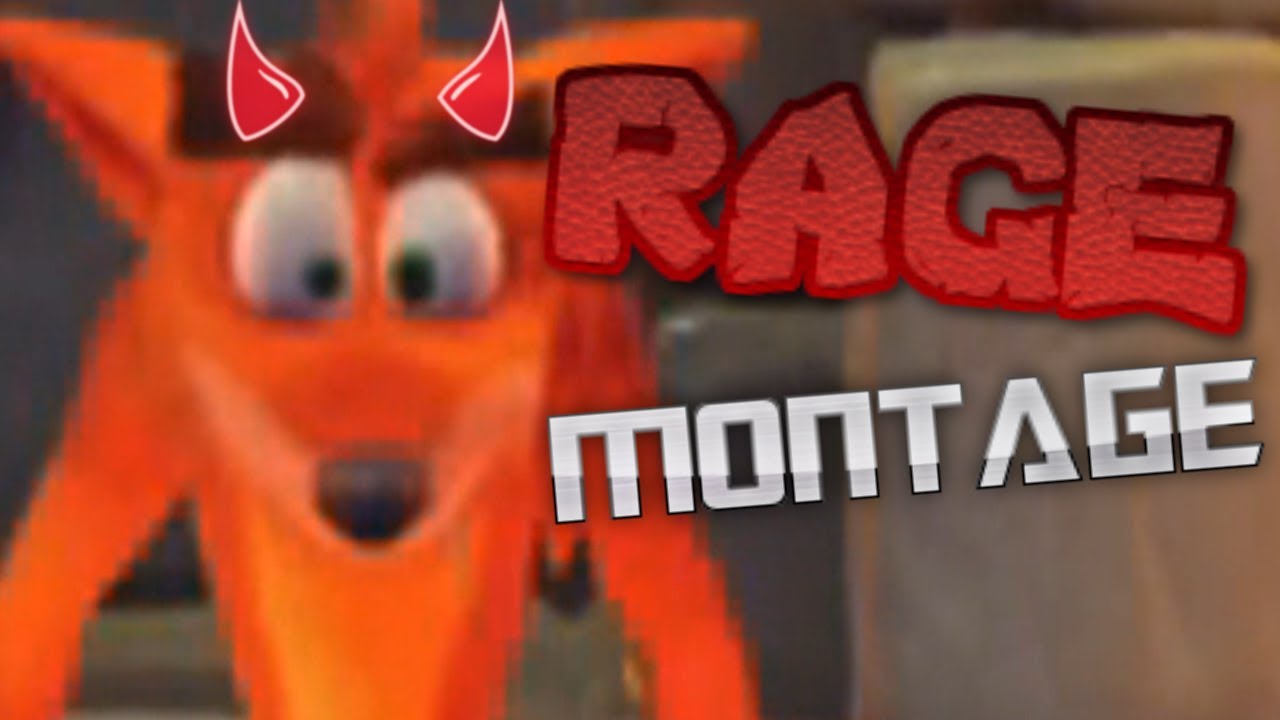 Crash Bandicoot RAGE MONTAGE #2 - YouTube
