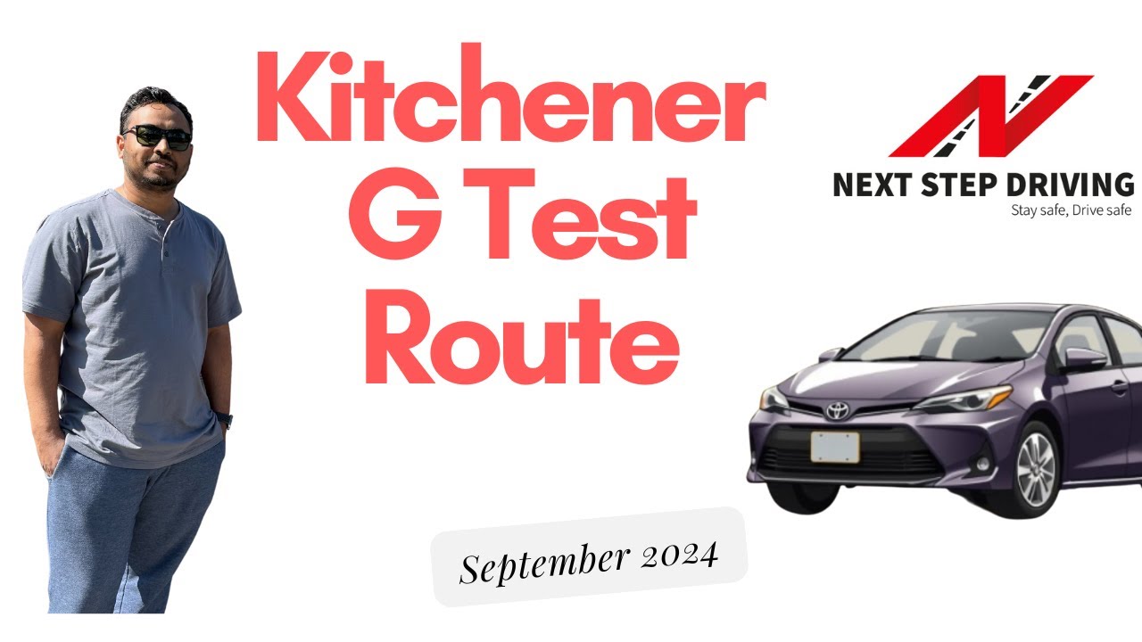 Kitchener G test route| drive test | updated with important tips - YouTube