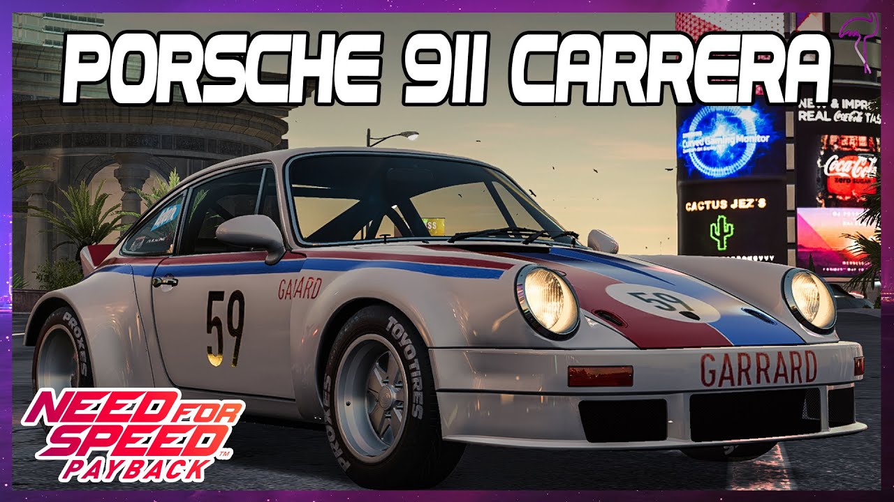 Need for Speed Payback Car customization - Porsche 911 Carrera wrap ...