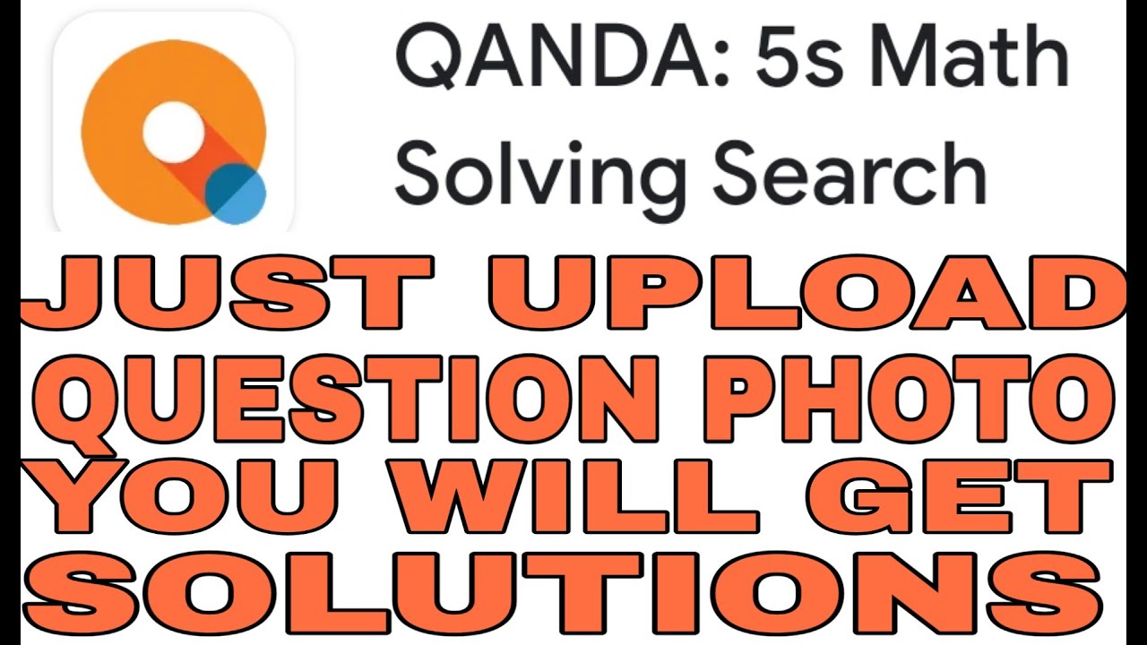 GET YOUR MATHEMATICS TEACHER ONLINE.|| QANDA APP.|| MD TALKIES. - YouTube