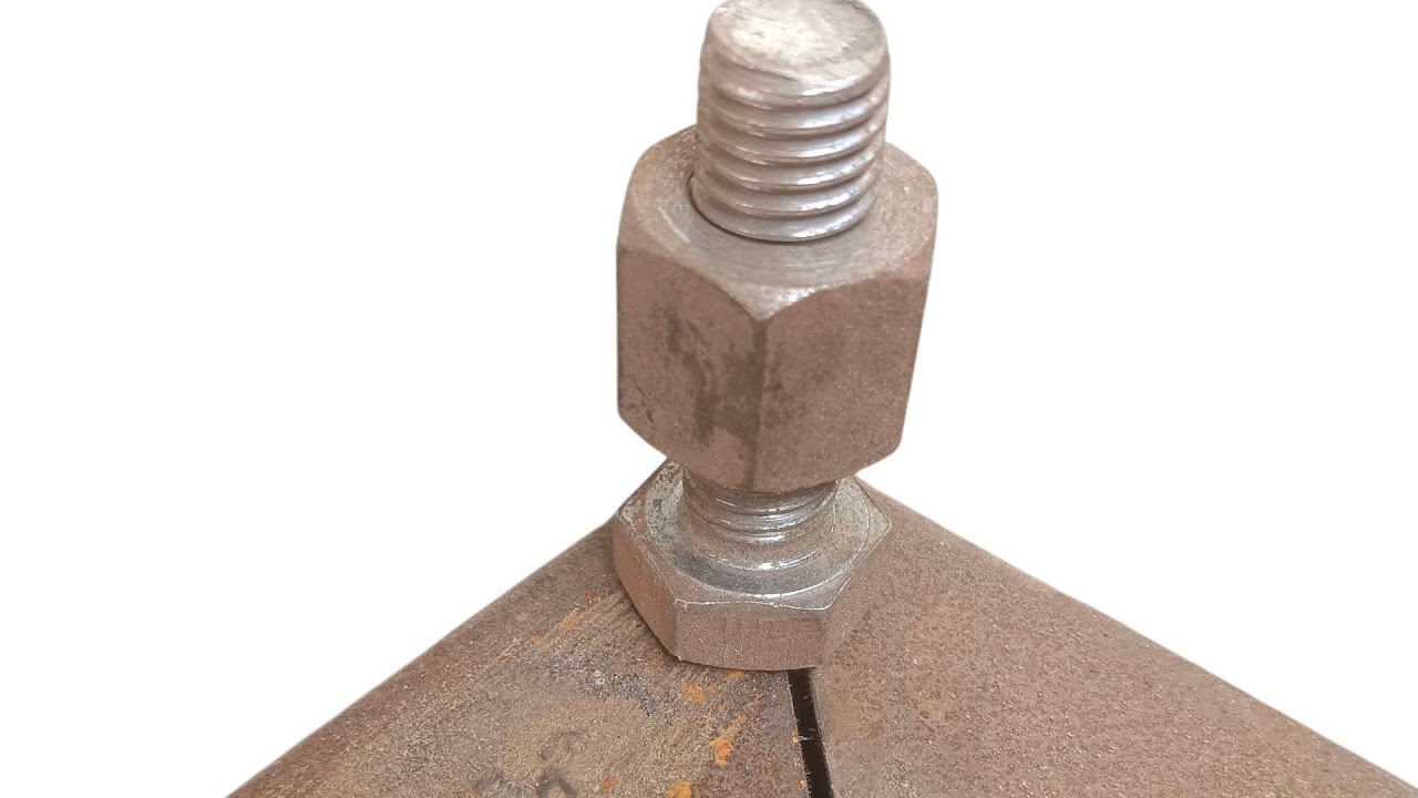 How to use a bolt to sharpen drills bite quick and accretion method ...