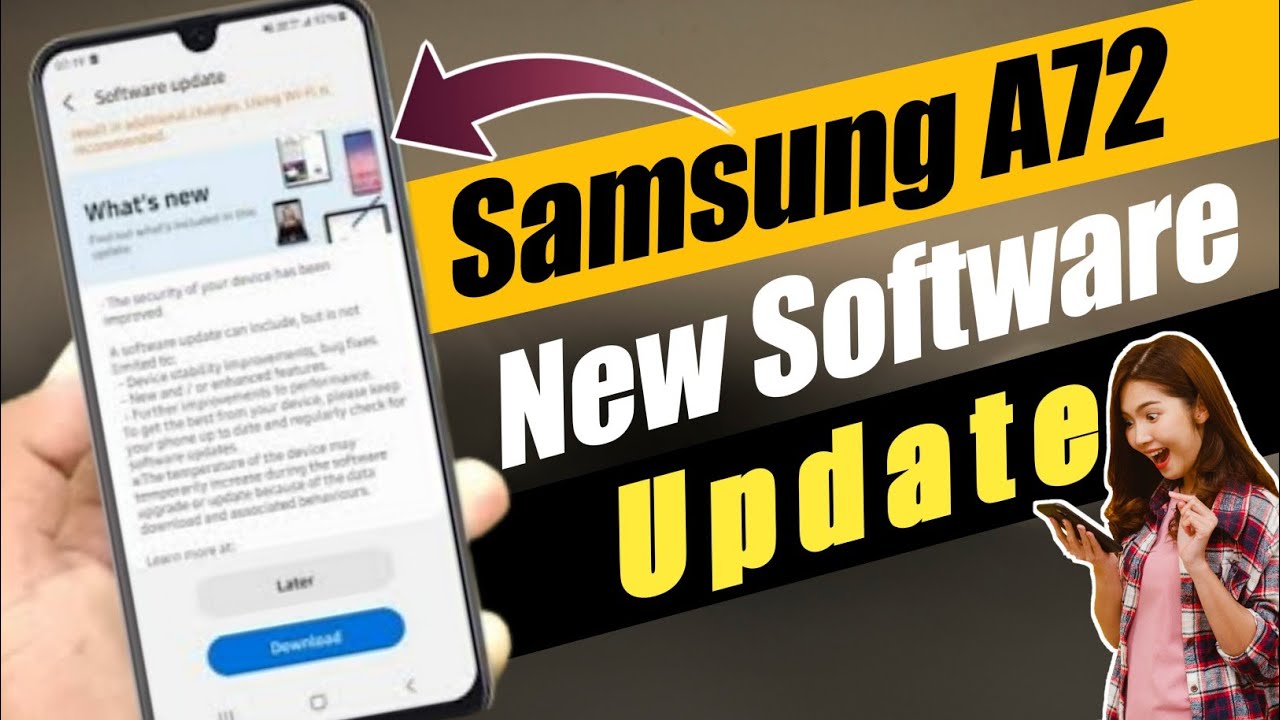 Samsung A72 New Software Update | What's New Improvements? - YouTube