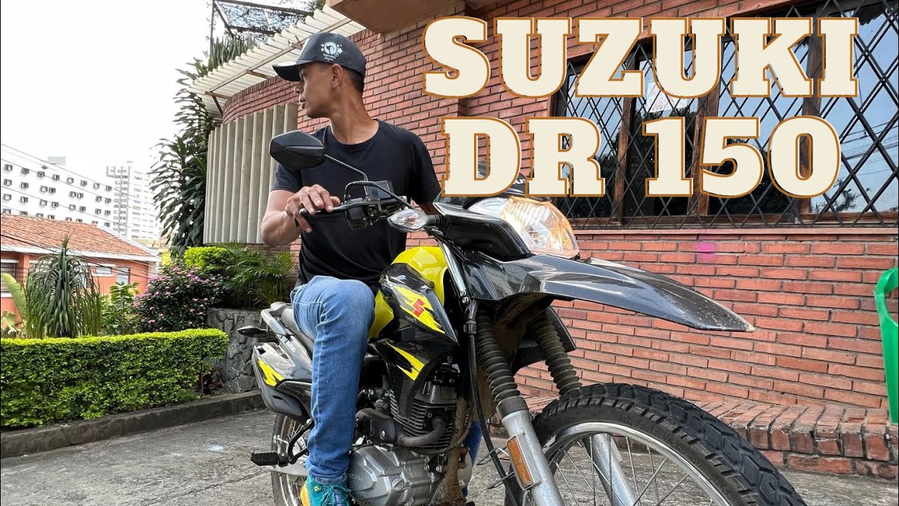 SUZUKI DR 150 - Prueba a fondo - YouTube