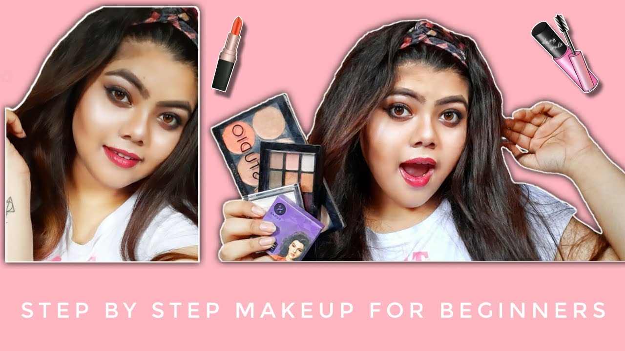 Step By Step Makeup Tutorial For Beginners | Easy Eye Makeup | How To ...