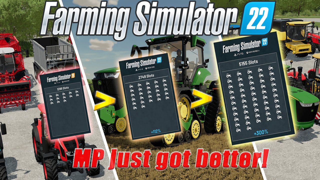 FARMING SIMULATOR 22 - Multiplayer on console has REALLY IMPROVED ...