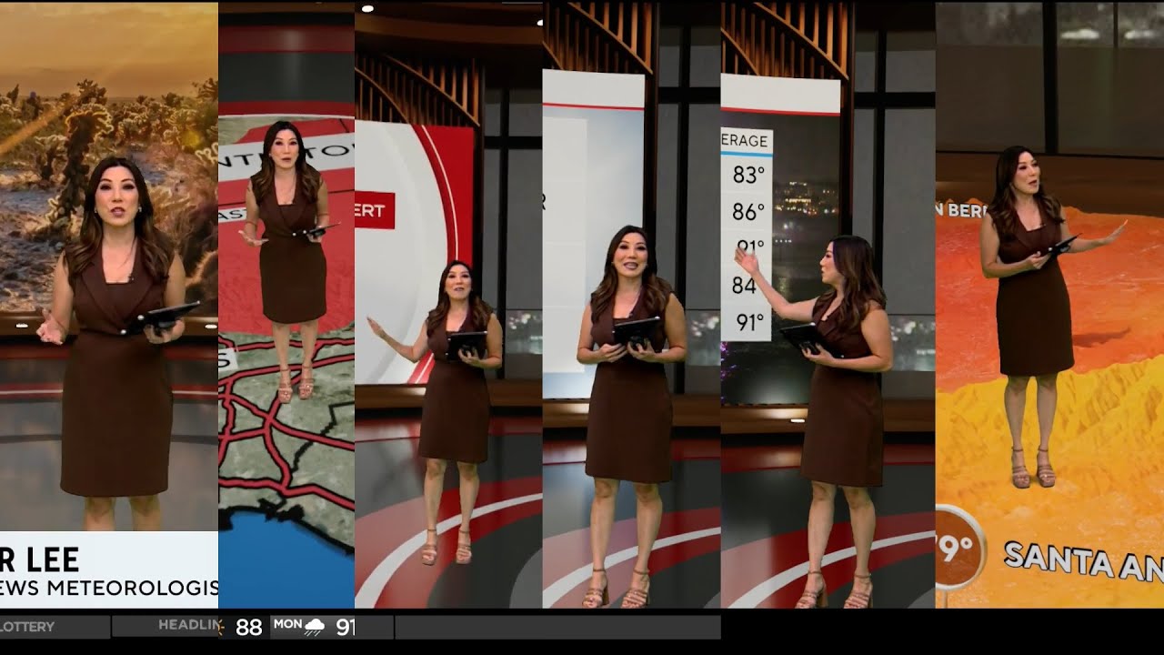 Amber Lee for CBS News Los Angeles with the morning Weather forecast ...