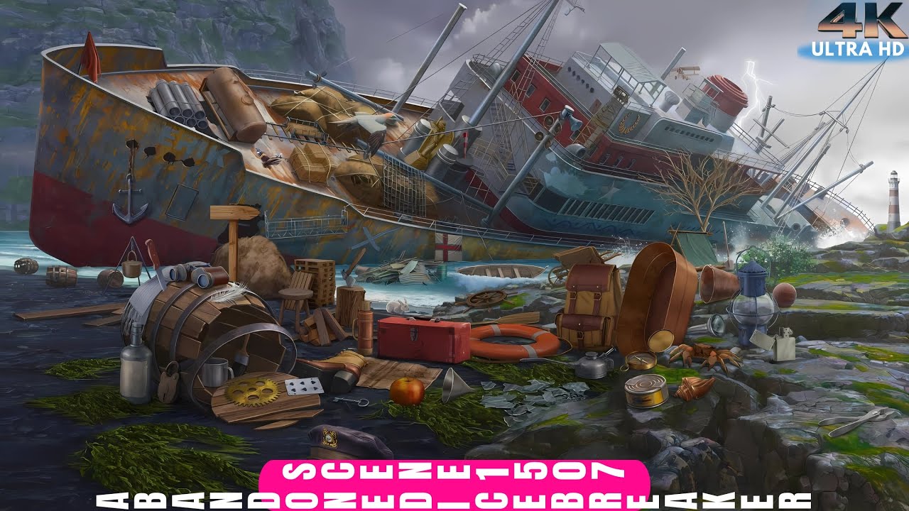 June's Journey Scene 1507 | Vol 7 Ch 7 | Abandoned Icebreaker | Full ...