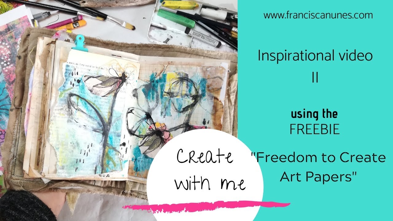 Create with me! Get inspired to use my freebie. - YouTube