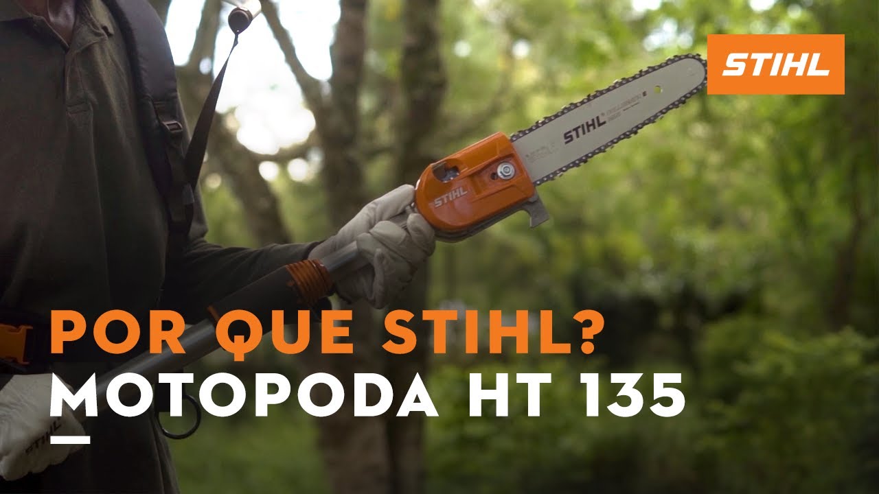 Motopoda HT 135 | Por que escolher STIHL? - YouTube