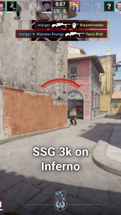 CS2 | SSG 3k on Inferno #cs2 #shorts #youtubeshorts #gaming - YouTube