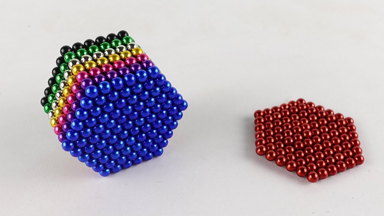 Magnet DIY - How To Make Magnetic Hexagon From Magnet Balls - YouTube