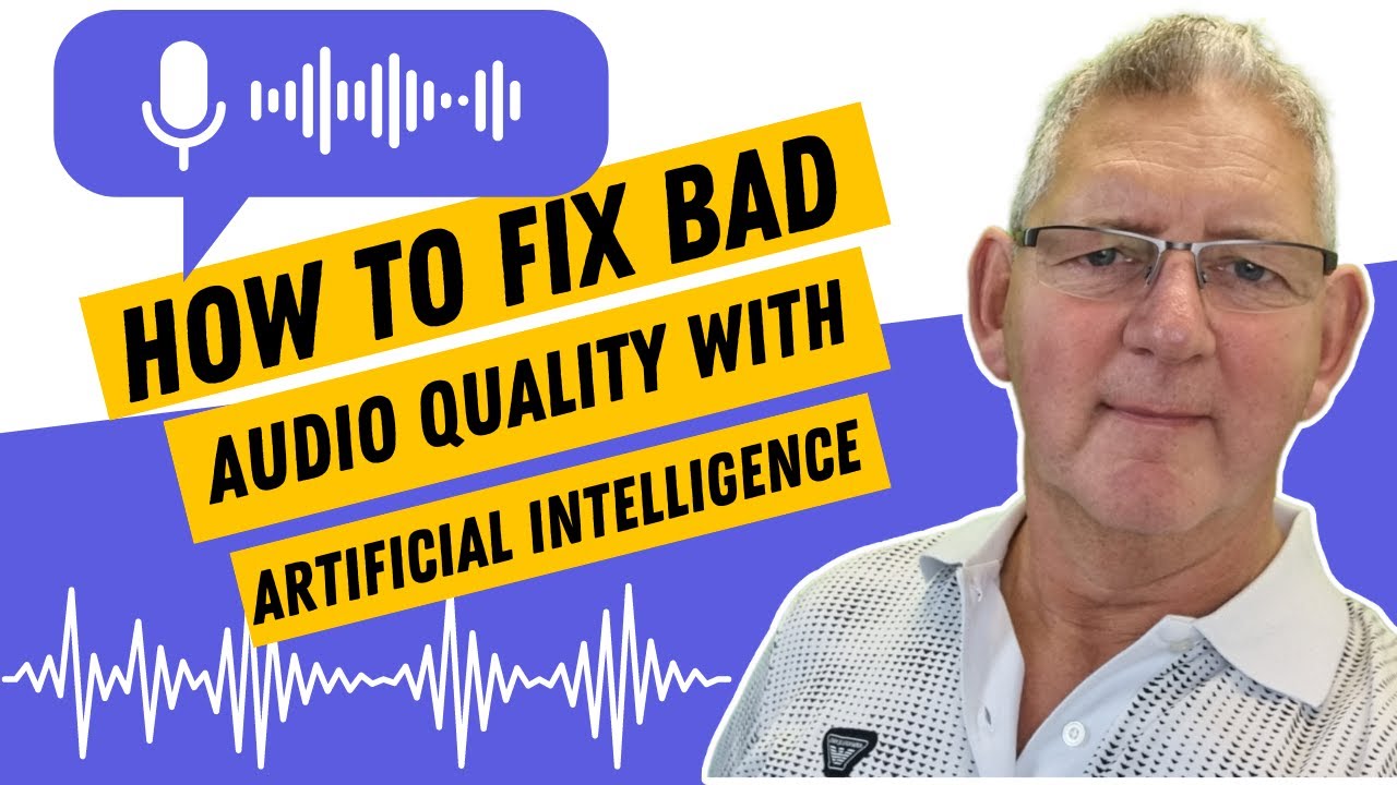 How To Fix Bad Audio With Artificial Intelligence - YouTube