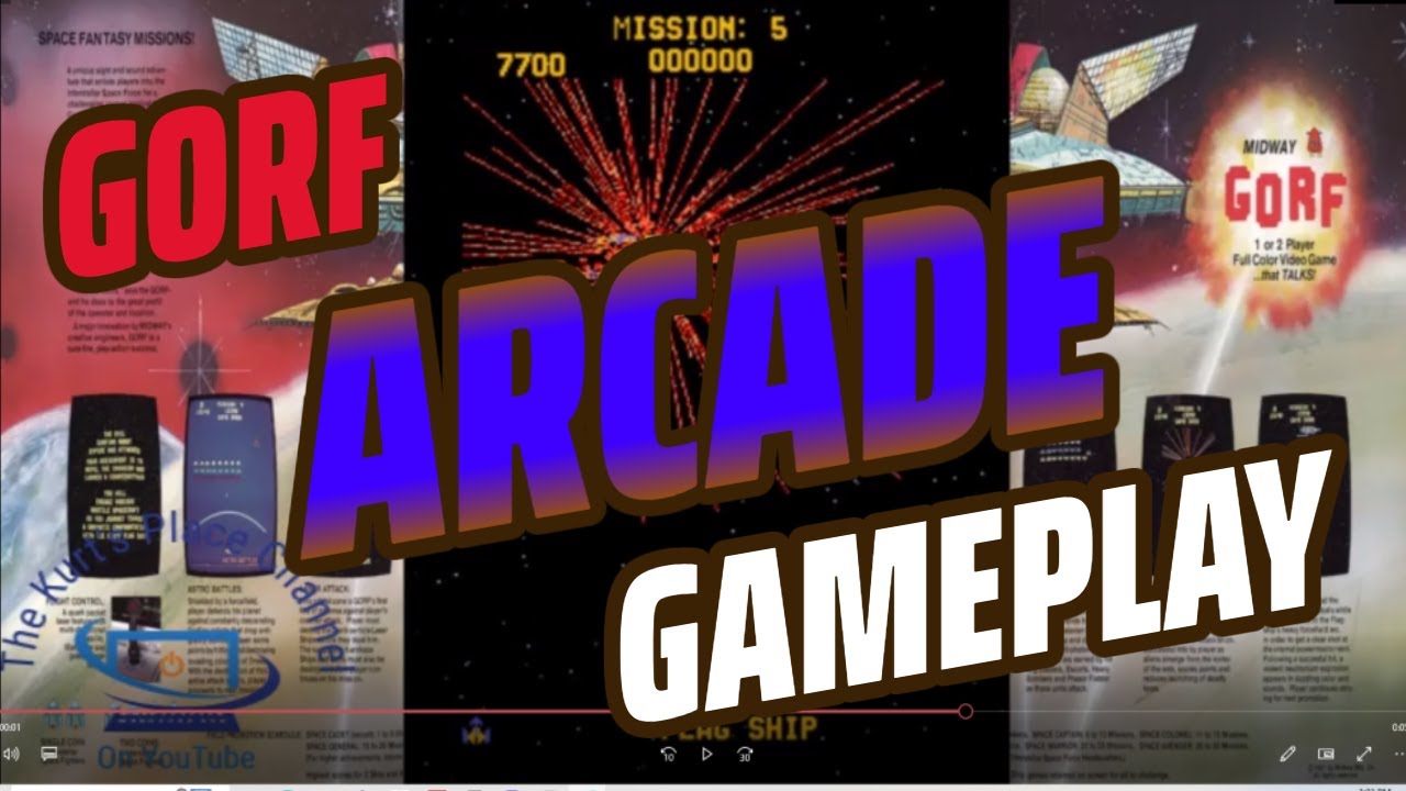 Gorf Arcade Gameplay - YouTube