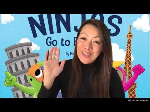Ninjas Go to Europe: Storytime with the Author, Mary Nhin - YouTube
