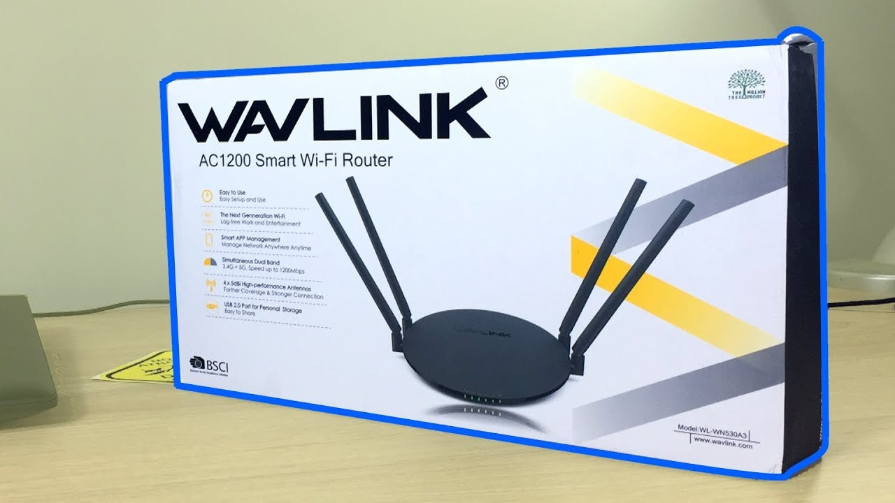 Router Wavlink WL-WN530A3 Dual Band || Unboxing en Español - YouTube